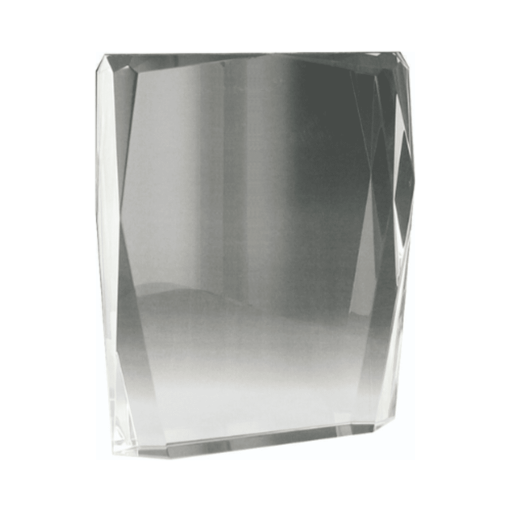 10cm Crystal Block - Engraved or UV Print - Gift Innovations